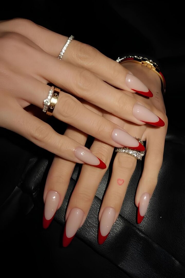 50 rote Nageldesigns, die zeigen, dass Klassiker nie out sind